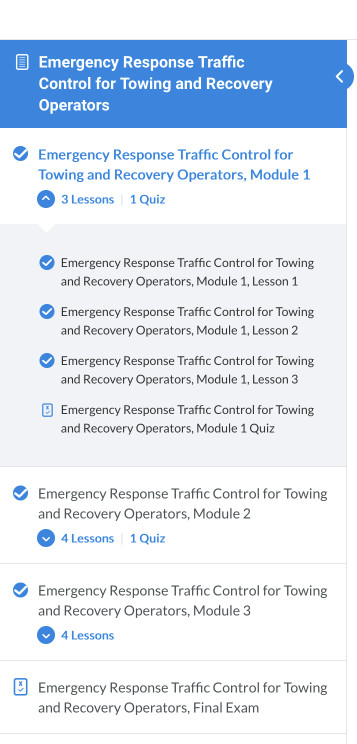How to start and navigate a course – ARA Training
