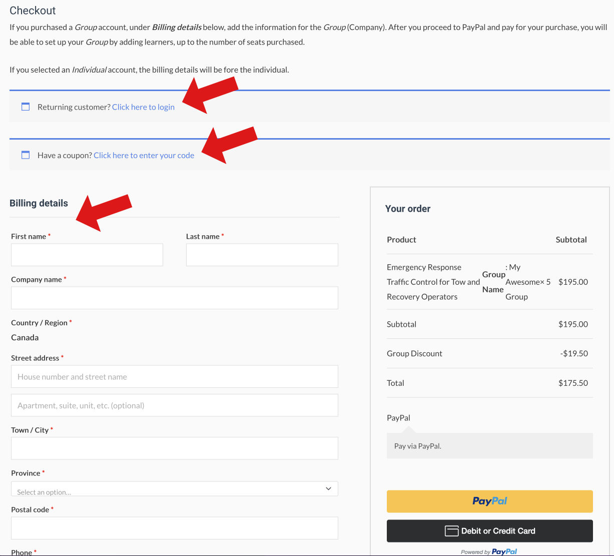 How to enrol multiple people in a course – ARA Training